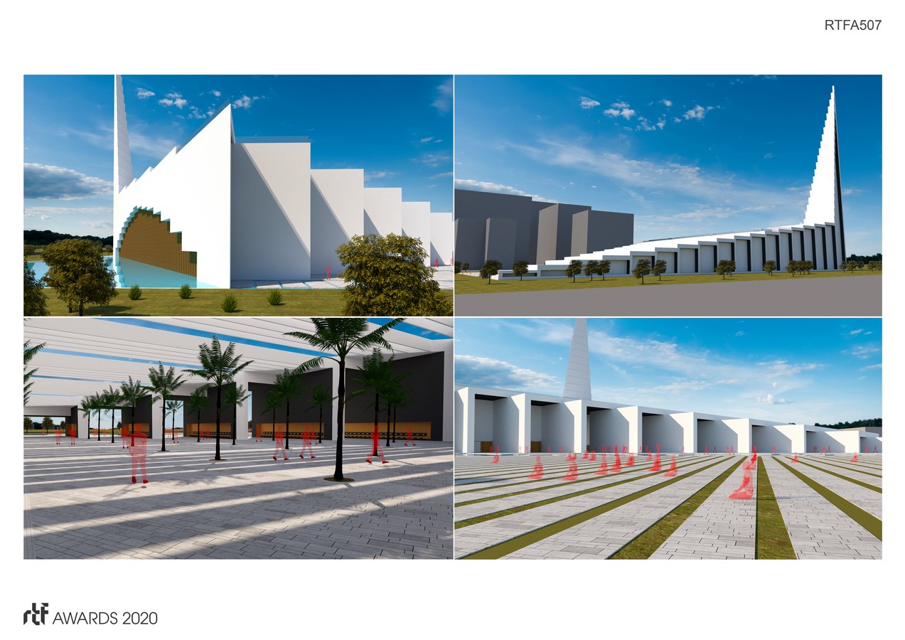 Dubai Iconic Mosque | Wall Corporation - Rethinking The Future Awards