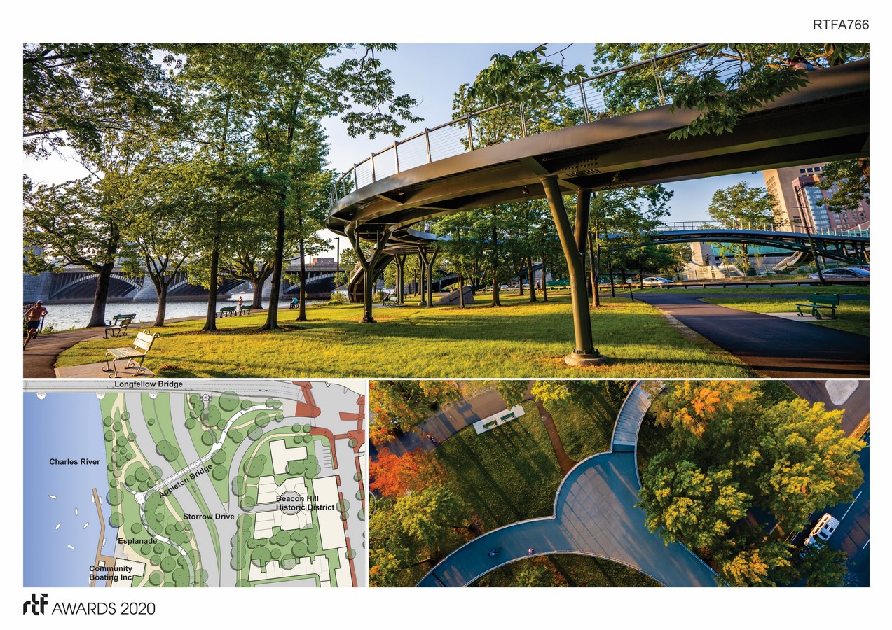 Frances Appleton Pedestrian Bridge By Rosales + Partners - Rethinking ...