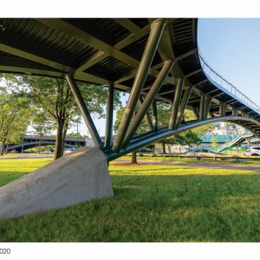 Frances Appleton Pedestrian Bridge By Rosales + Partners - Rethinking ...
