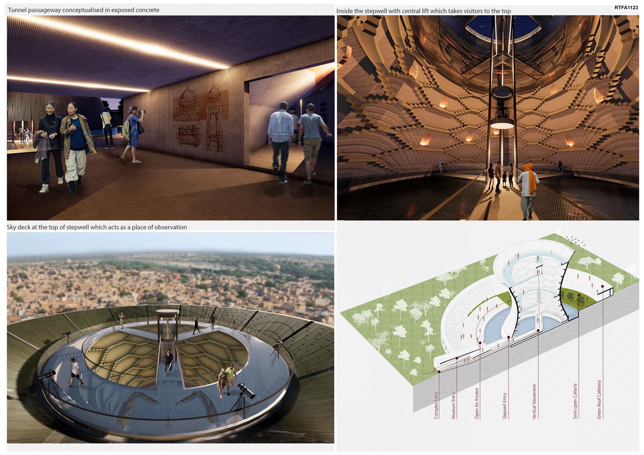 The Oval - Modern Stepwell | Spaces Architects@ka - Rethinking The ...