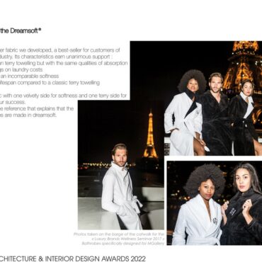 The Haute Couture Bathrobes By RKF Luxury Linen - Rethinking The Future ...