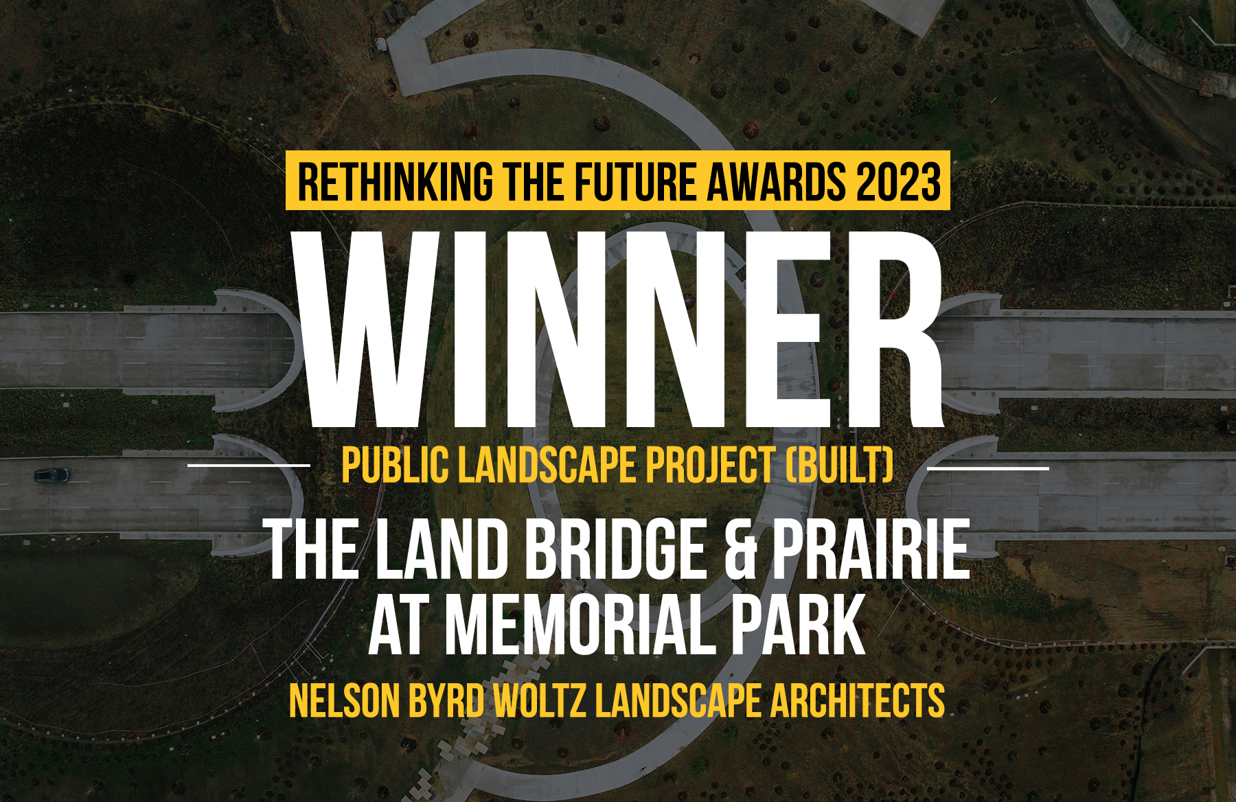 The Land Bridge & Prairie at Memorial Park | Nelson Byrd Woltz ...